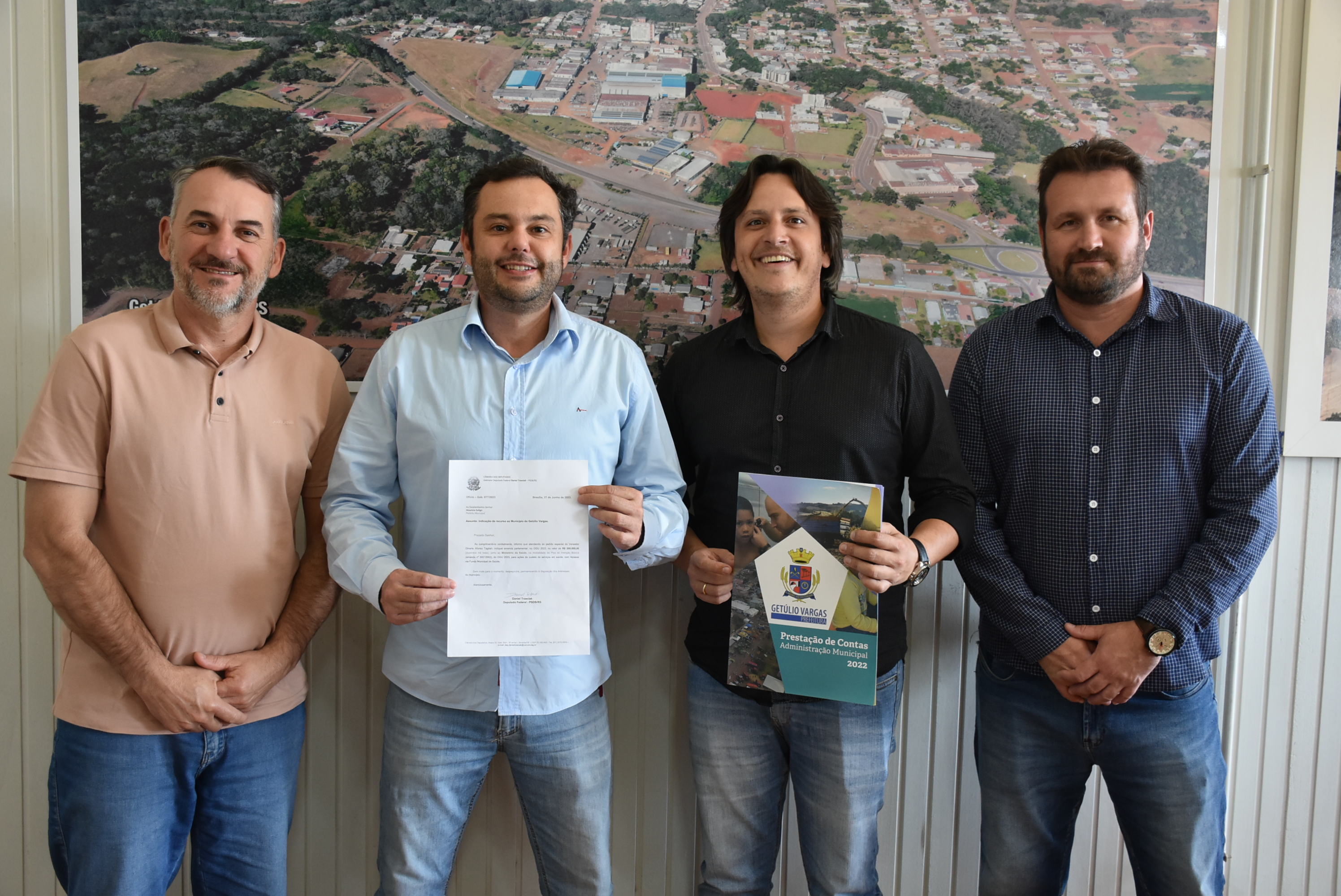 Prefeitura de Getúlio Vargas recebe R$ 200 mil de emenda parlamentar ...